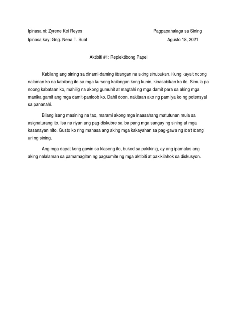 Art App Activity 1&2 | PDF