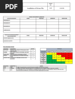 HIRARC Table Dosh Office | PDF | Risk | Injury