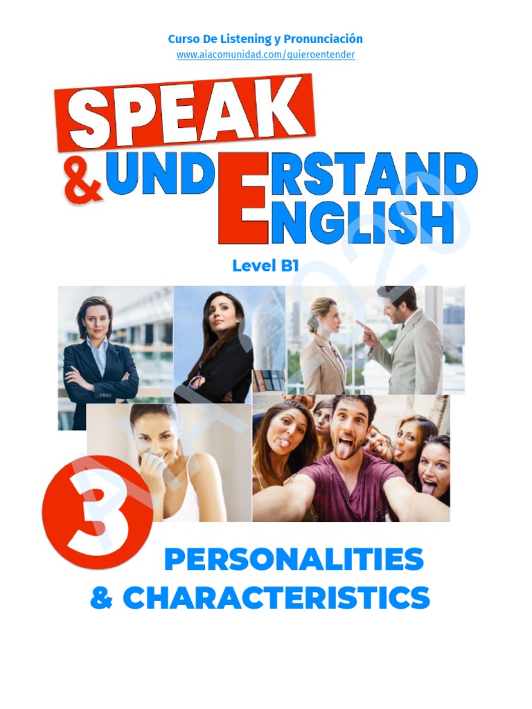 B1 Personality Traits and Listening Course | PDF | Adverb | Morphology