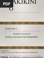 Mga Uri NG Tagapakinig | PDF