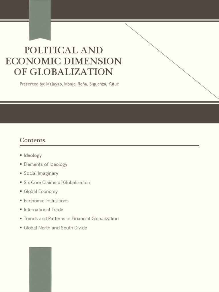 Imaginary Sociology, Six Core Claims of Globalization | PDF ...