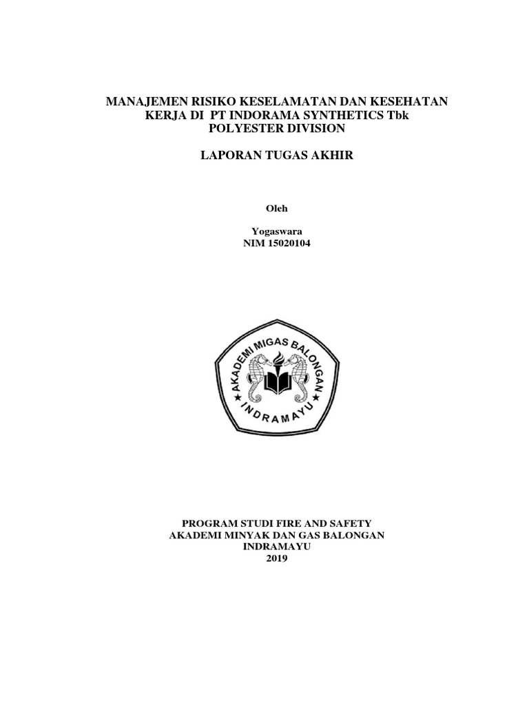 Yogaswara - Laporan TA | PDF