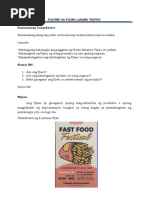 Piling Larang Flyers o Leaflets Lesson Exemplar | PDF