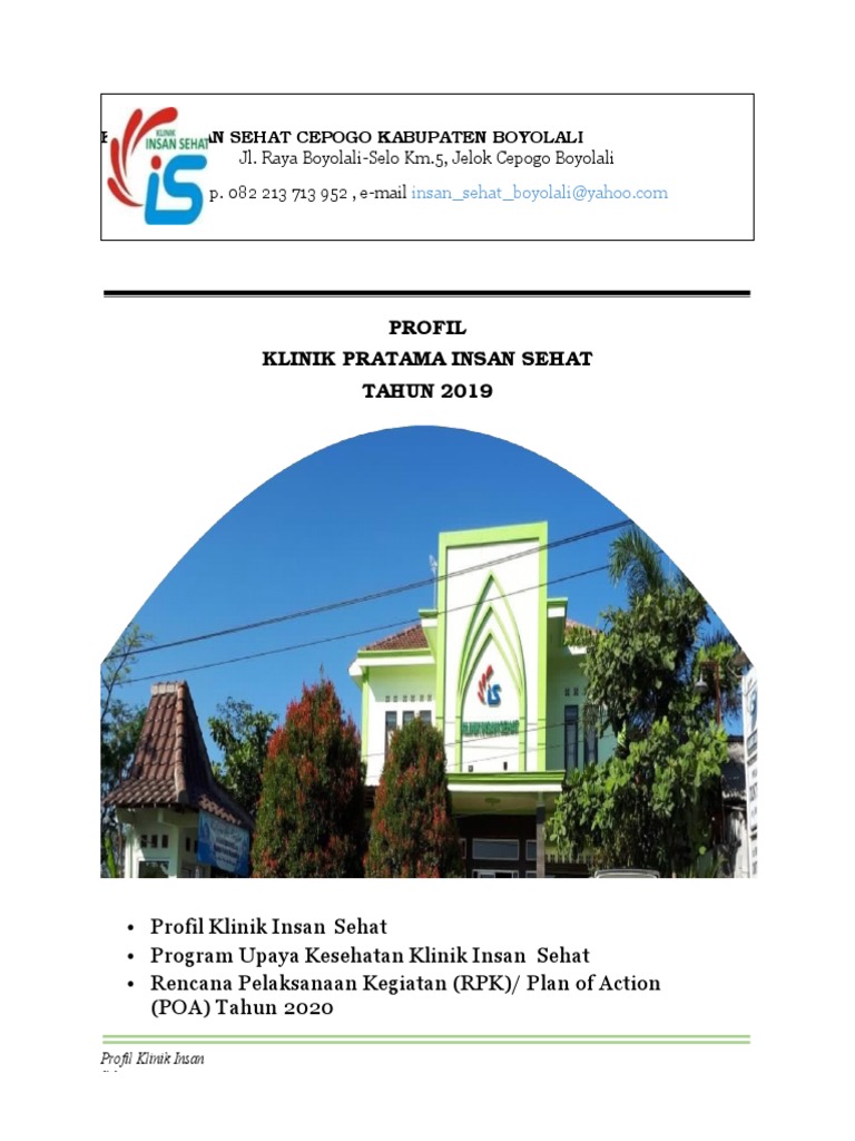 Profil Kilinik 2019 | PDF