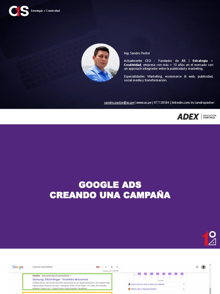 Visibilidad - GoogleAds | PDF | Red mundial | Internet y web