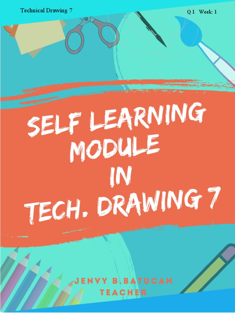 Technical Drawing 7: Q 1 Week: 1 | PDF | Technical Drawing | Drawing