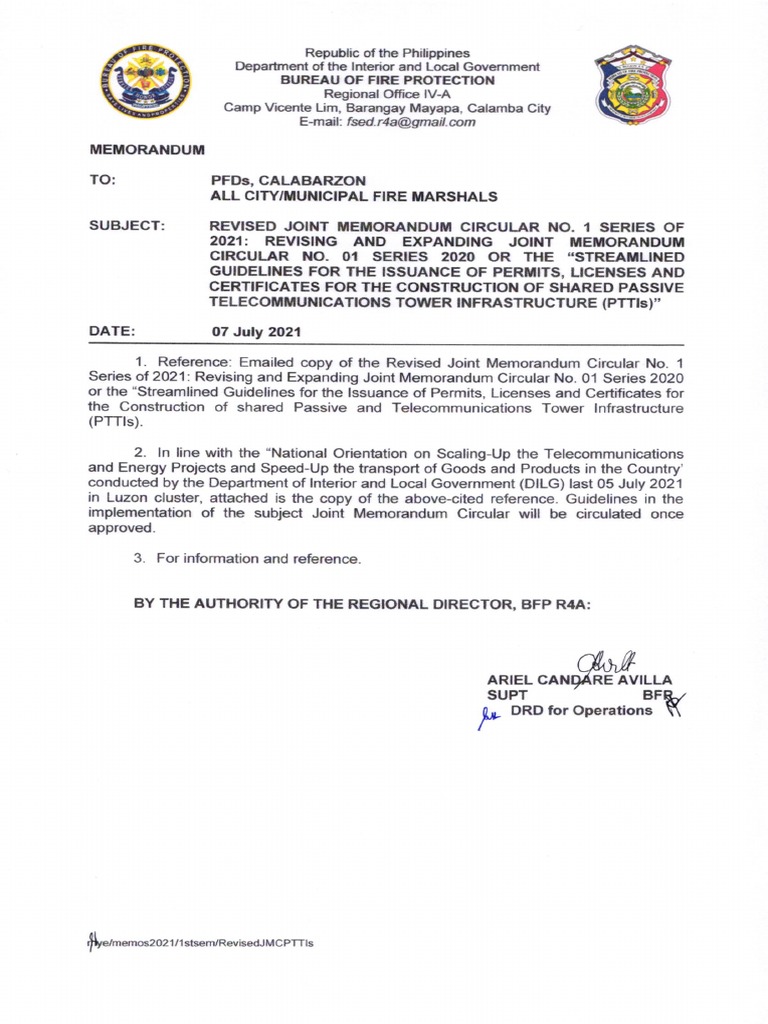 Revised JMC No. 1 Series of 2021 | PDF