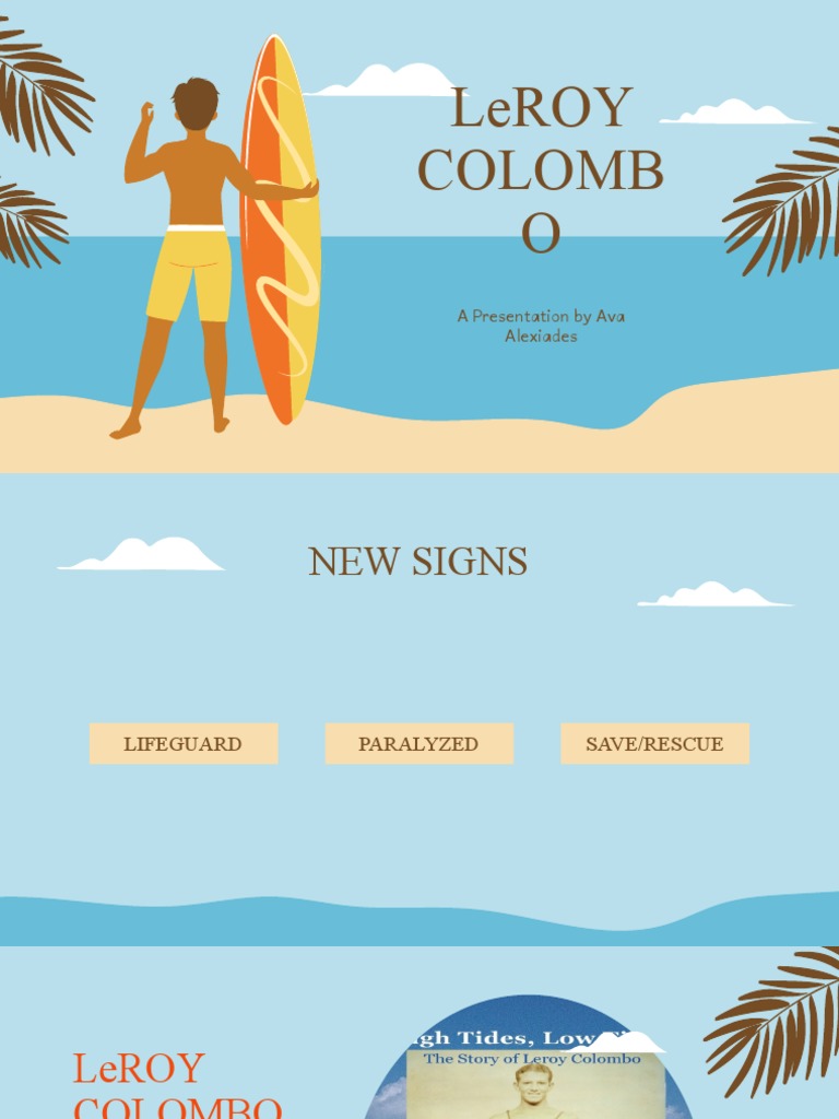 Ava Alexiades LeRoy Colombo | PDF