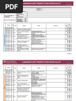 Laboratory Inspection Report Template | PDF | Firefighting | Laboratories