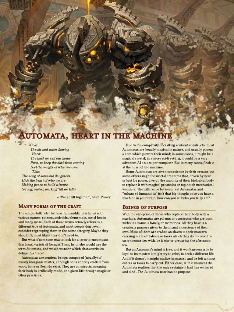 Automata, Heart in The Machine | PDF | Prosthesis