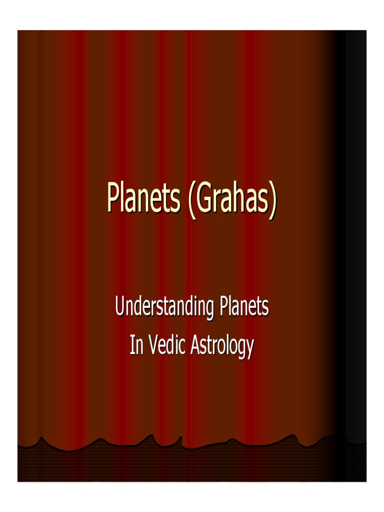 Grahas PDF | PDF | Planets | Hindu Astrology