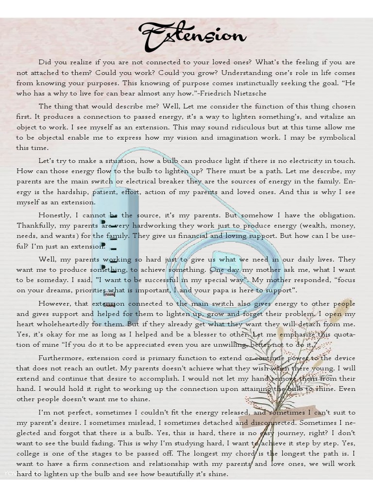 Understanding The Self Activity 1 | PDF