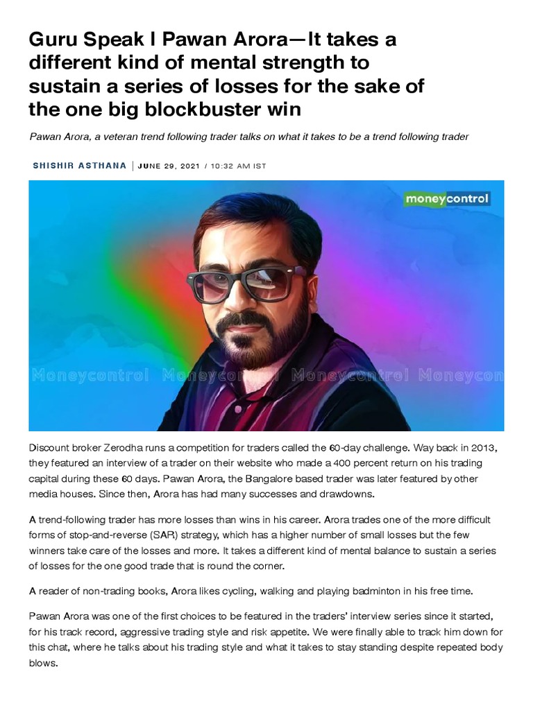 Pawan Arora Interview | PDF | Economies | Investing