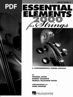 Essential Elements Cello PDF | PDF