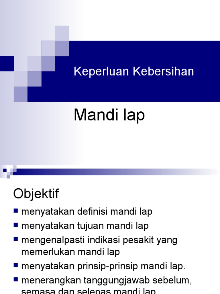 3.2 Mandi Pesakit Di Atas Katil | PDF