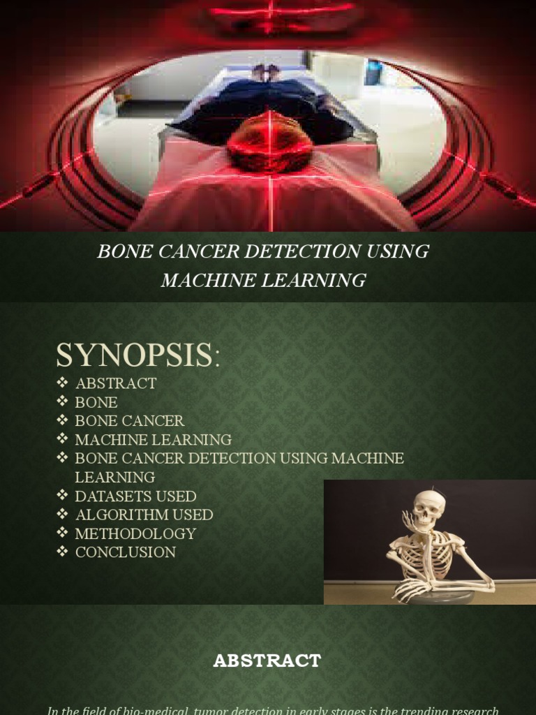 Bone Cancer Detection Using Ml Pdf Bone Machine Learning