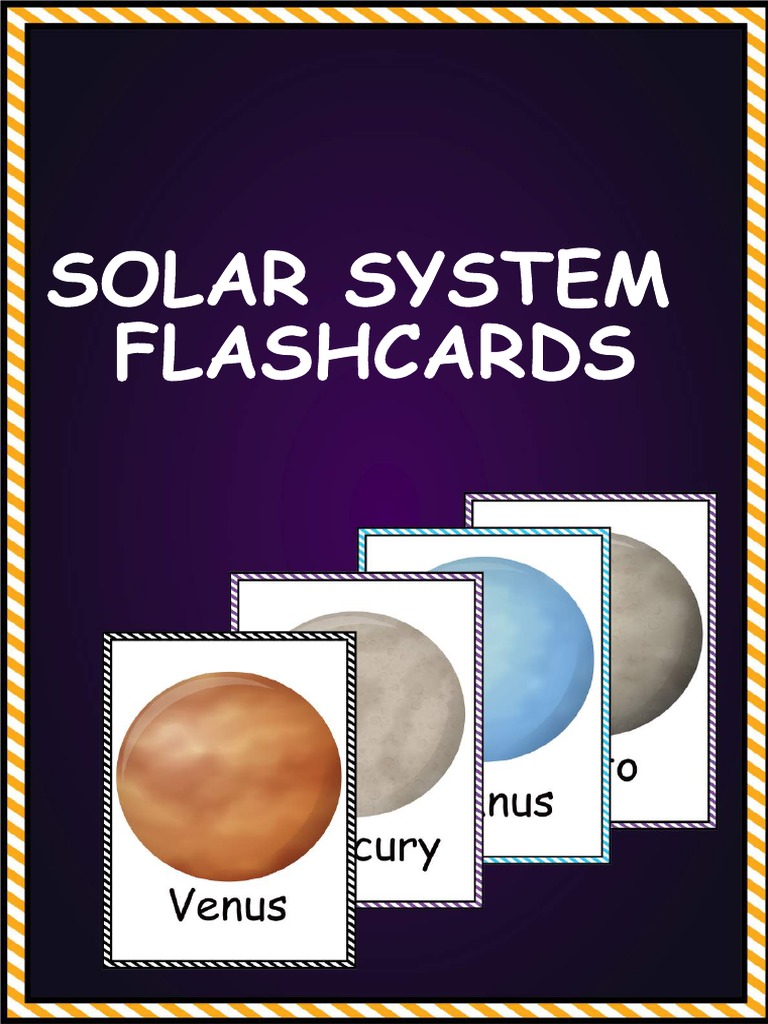 Solar Sytem Flashcards Free Compressed | PDF