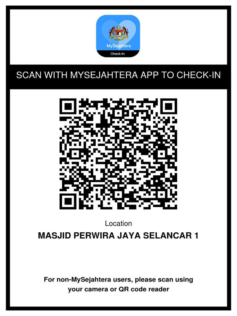 Masjid Perwira Jaya Selancar 1 QR Code | PDF
