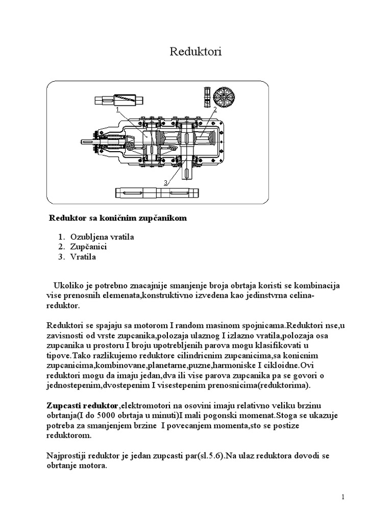 Reduktori | PDF