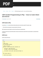 An Example Script To Connect To Google Using Socket | PDF | Port (Computer Networking) | Network ...