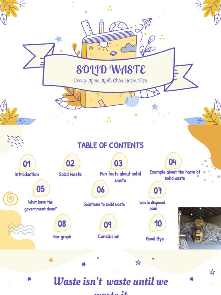 Solid Waste Project | PDF | Waste | Municipal Solid Waste