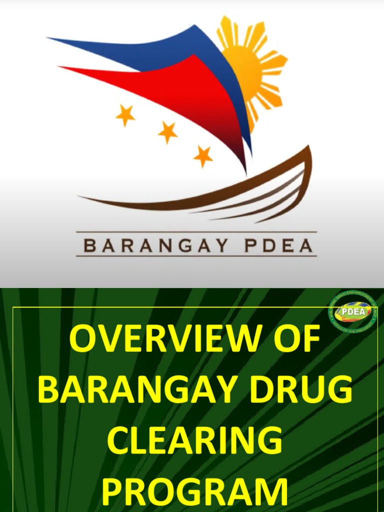 Overview of Brgy Drug Clearing New | PDF | Justice | Crime & Violence