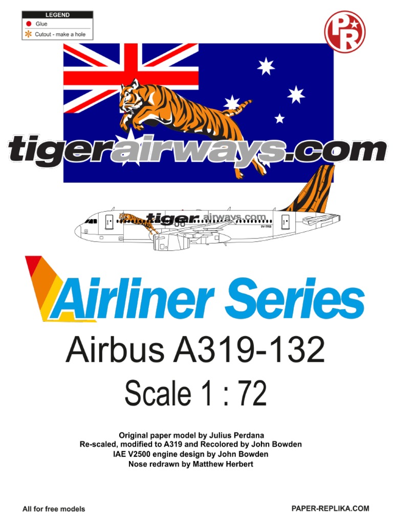 1-72 A319-132 Tiger Airways | PDF