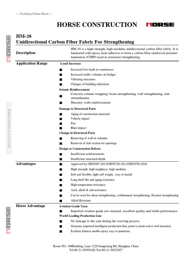 TDS of HM-20 | PDF | Building Technology | Civil Engineering