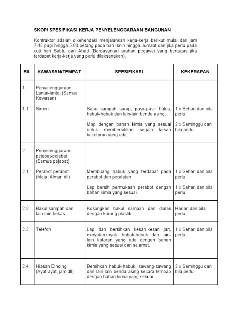 spesifikasi_SKOP KERJA