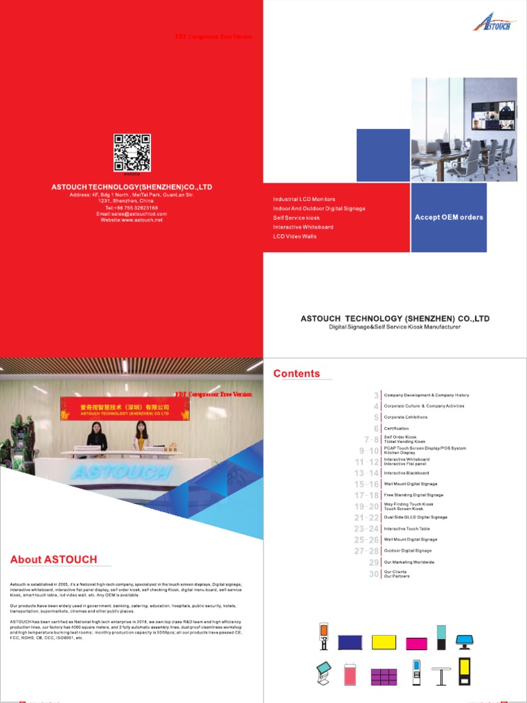 Astouch Catalog | PDF | Computers