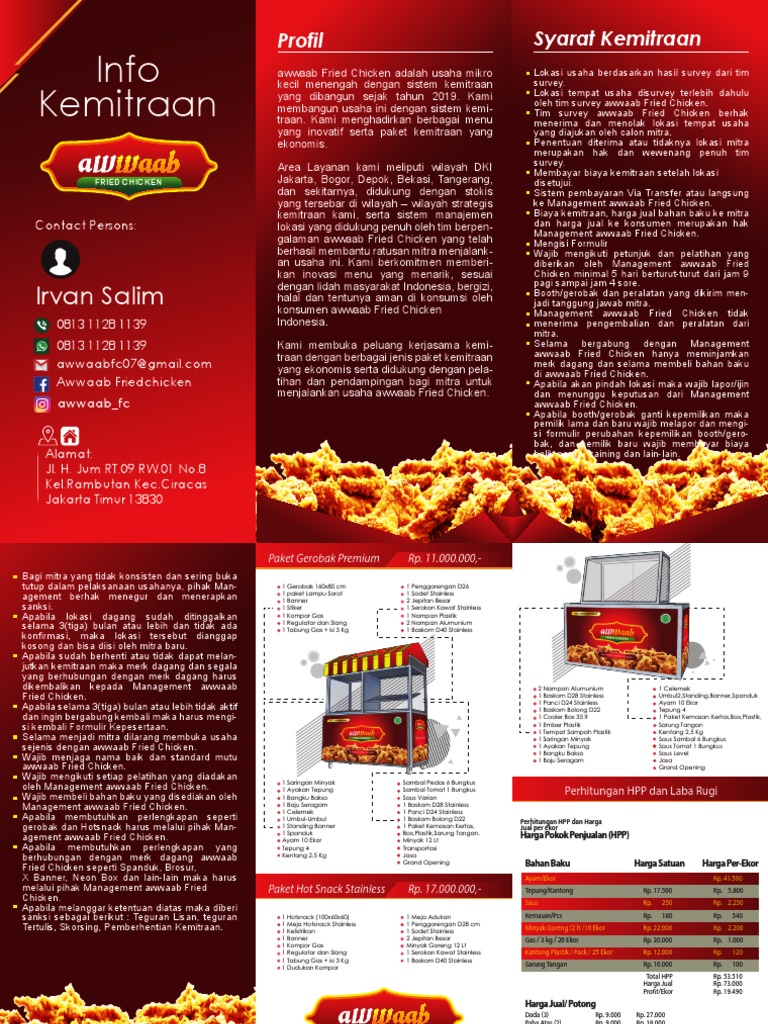 Flayer Info Kemitraan A4 | PDF