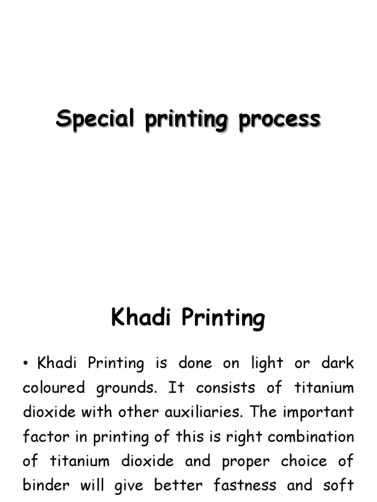 Special Printing Process | PDF | Ink | Polyvinyl Chloride