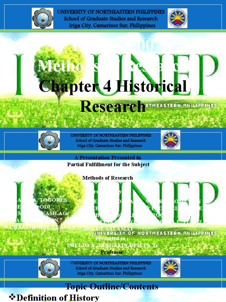 Chapter 4-Historical Research | PDF | Hypothesis | Causality