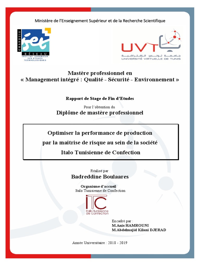 Performance Production | PDF | Tunisie | Business