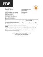 BESCOM Bill Receipt | PDF