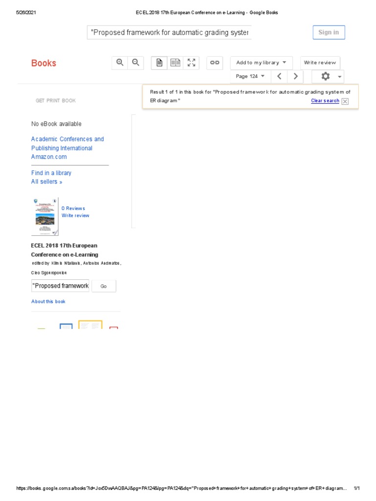 Books: "Proposed Framework For Automatic Grading System | PDF