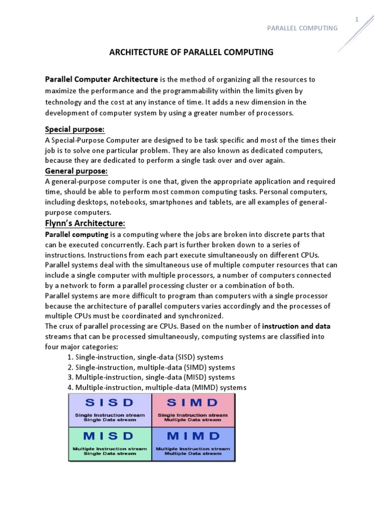 Pdc Assignment 1 Descargar Gratis Pdf Parallel Computing Central Processing Unit 