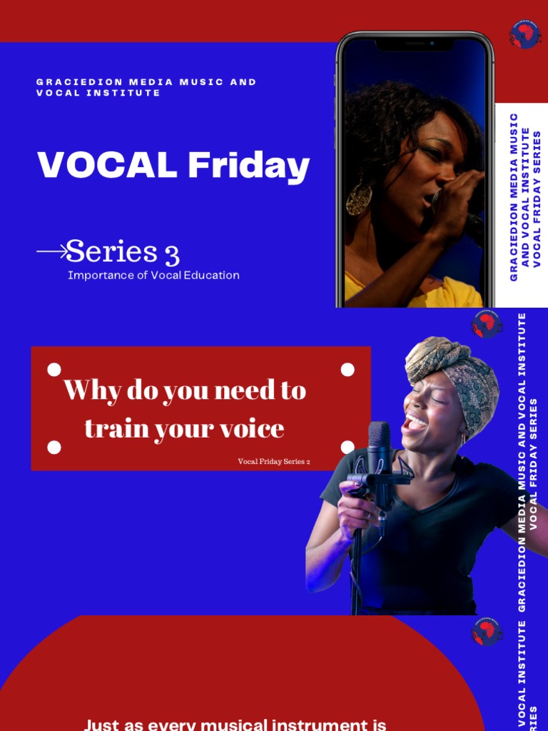 Stage Fright Vocal Friday Series 4 With Graciedion Media | PDF ...
