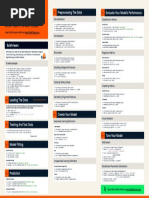 Scikit Learn Cheat Sheet Python | PDF | Algorithms | Artificial Intelligence