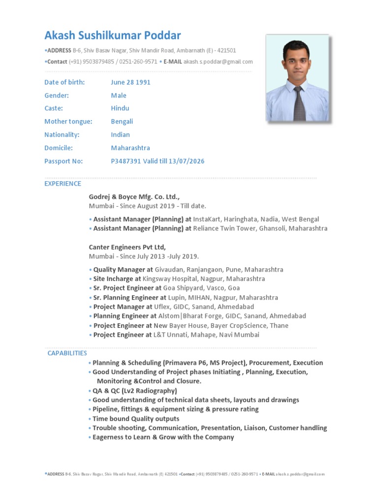 Akash Resume June 2021 PDF | PDF