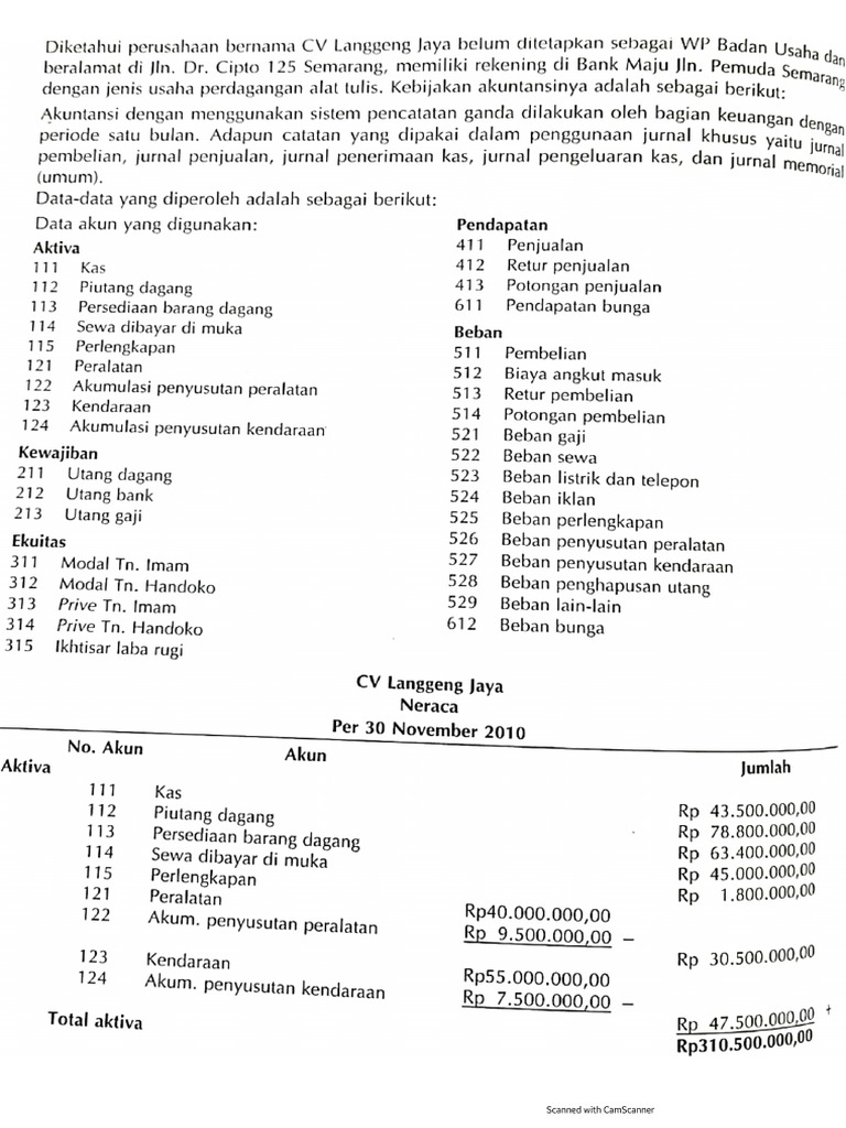 CV Langgeng Jaya | PDF