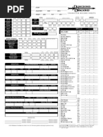 Star Wars RPG Character Sheet Fillable - Blank | PDF | Leisure
