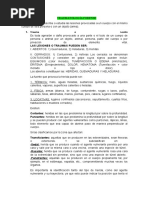Cap 9 - Heridas y Contusiones | PDF | Herida | Especialidades Medicas
