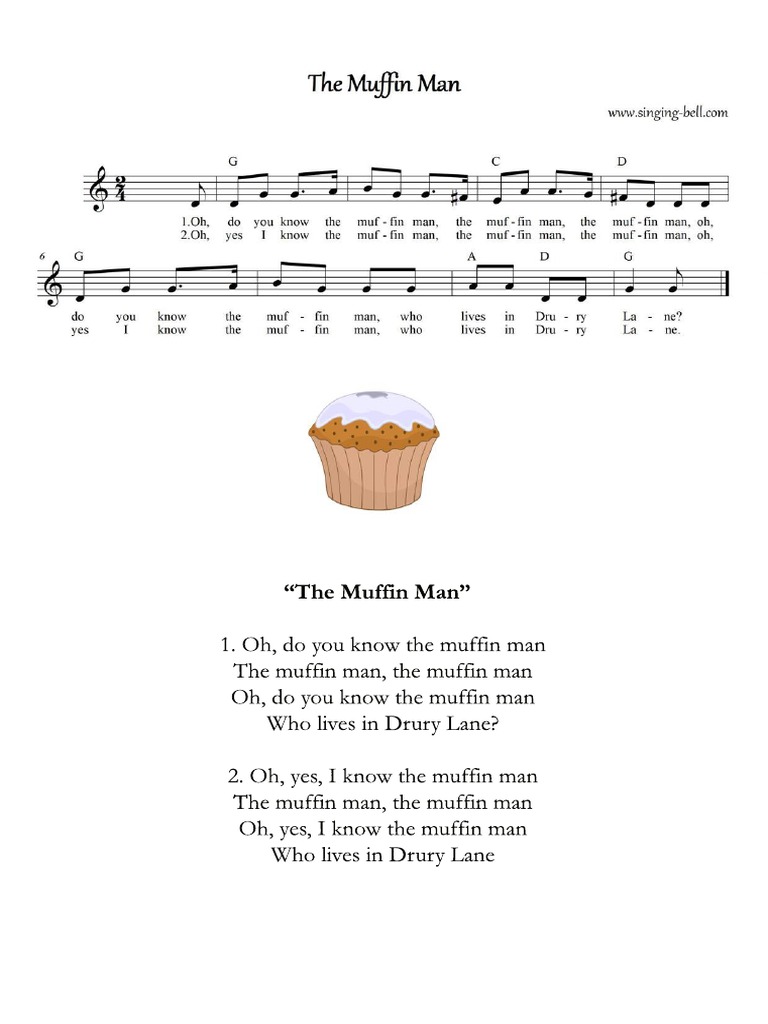 The Muffin Man - Singing Bell - Compressed | PDF
