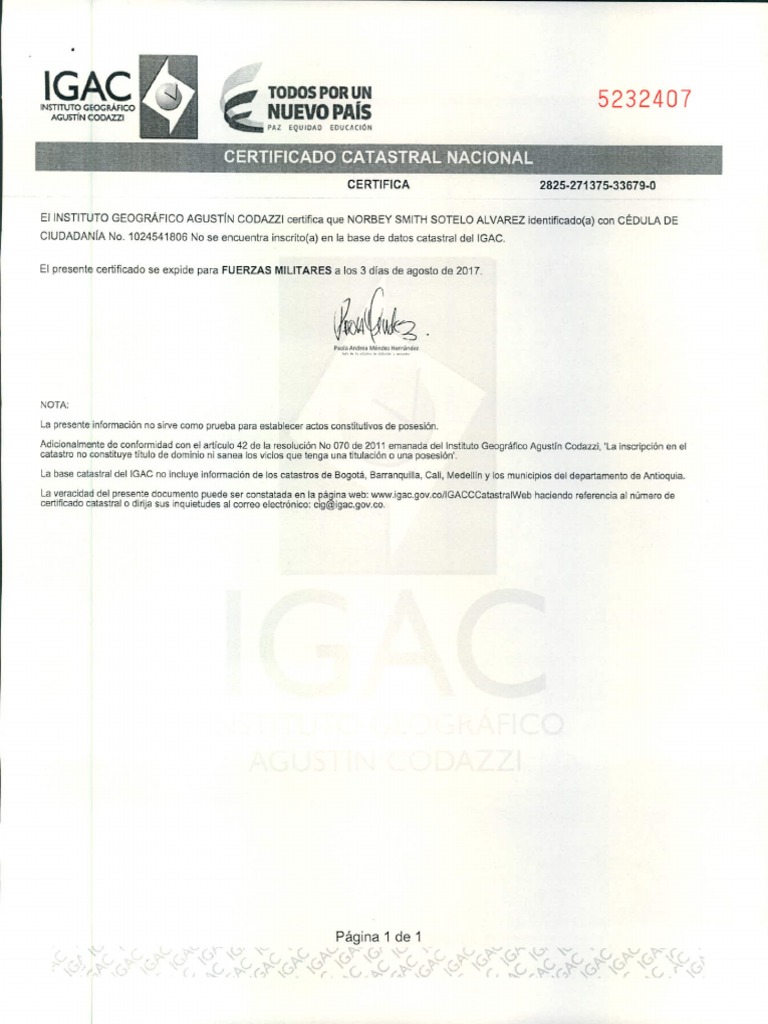 Agustin Codazzi | PDF