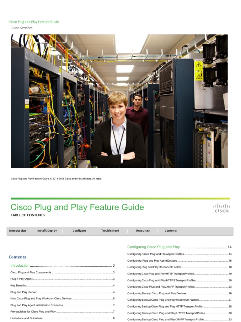 Cisco Services: Cisco Plug and Play Feature Guide | PDF | Domain Name ...