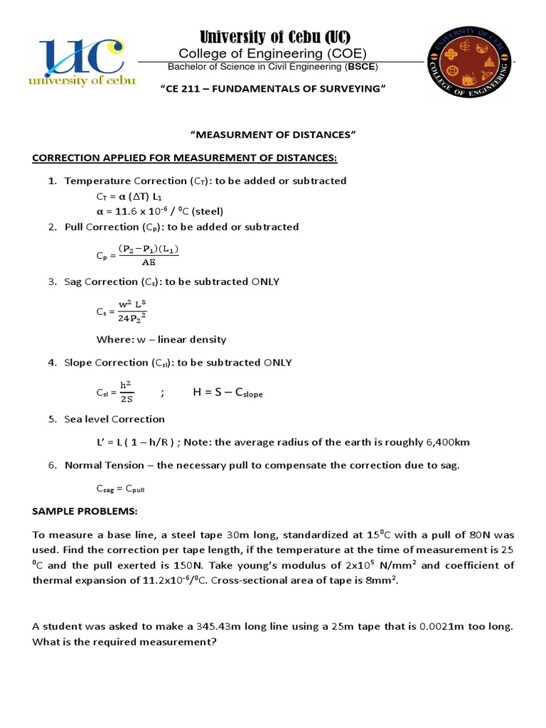 Measurement of Distances | PDF | Standard Deviation | Mean