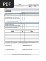 F-Bel-A15.1-005 Planilla de Control Aseo - Oficinas y Areas Comunes | PDF