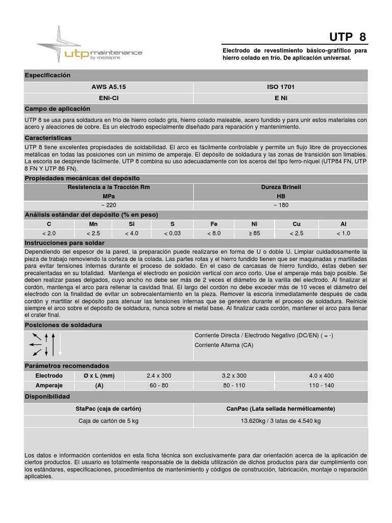 Utp 8 | PDF | Soldadura | Construcción