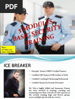 Company Security Operations Manual | PDF | Security Guard | Emergency